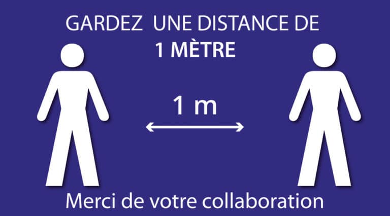 Distance de sécurité 1 - EBCD Signalétique